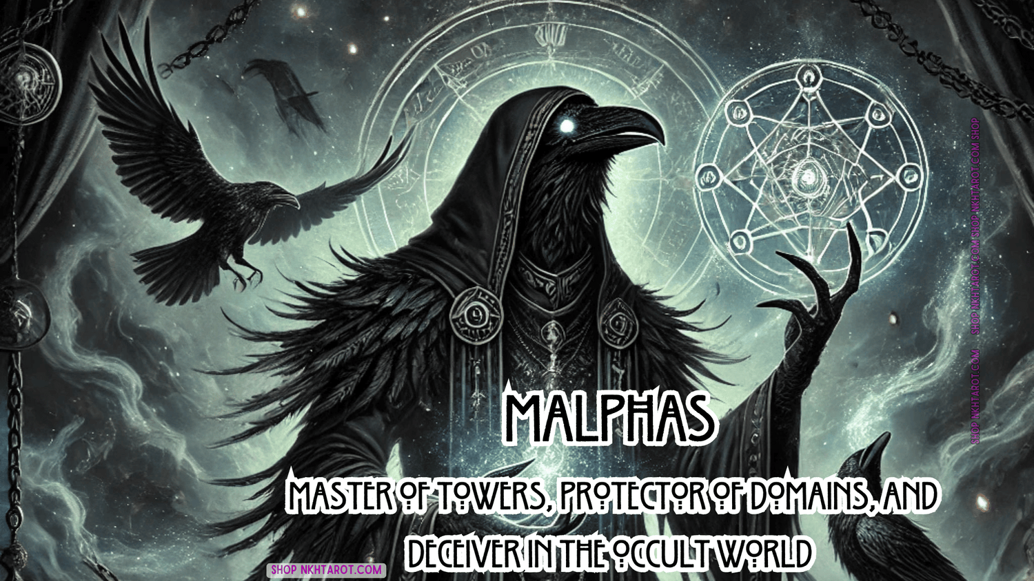 Malphas: The Demon Architect of Towers and Protector of Realms – NKH TAROT