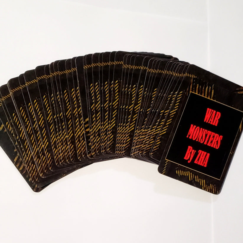 War Monsters Kids Playing Cards Game by ZHA – NKH TAROT